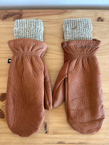 United by Blue American Bison Chopper Leather Mittens Large New | eBay