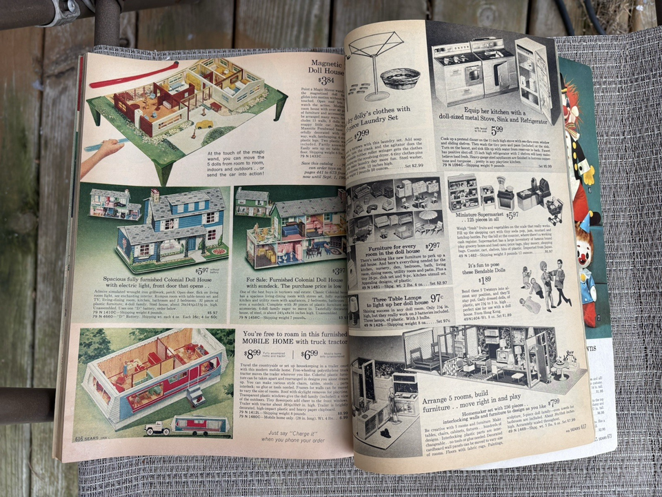 Vintage 1965 Sears Christmas Wishbook Catalog Wish Book - GI Joe, Toys ...
