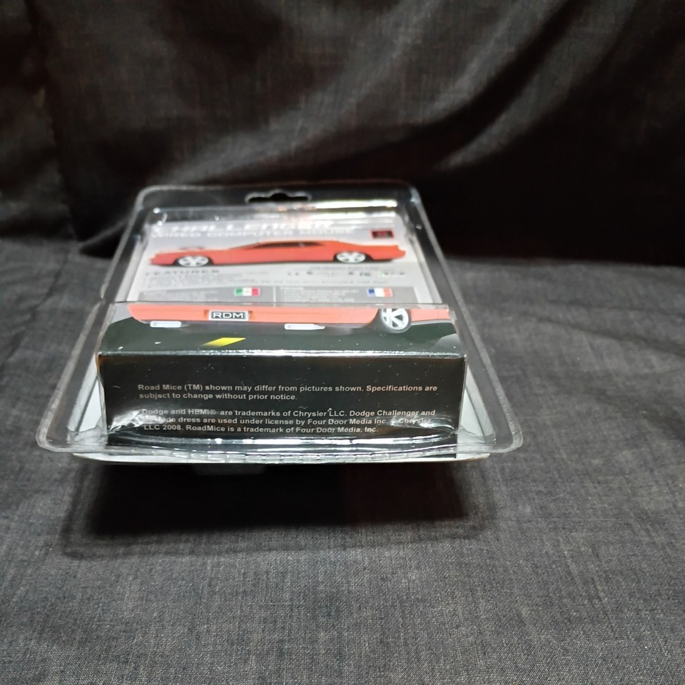 The Original Road Mice Computer Mouse Black Challenger Wired NEW 2008 ...