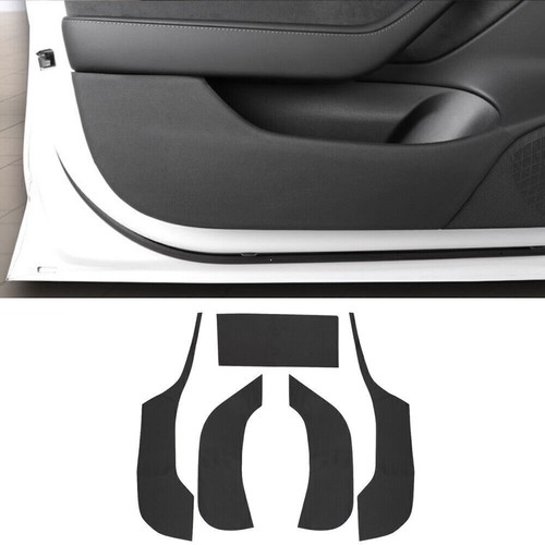 Leather Inner Door Anti-Kick Panel Cover For Tesla Model 3 2017-21 N | eBay