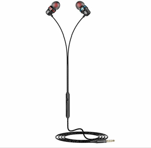 Cuffie con FILI AURICOLARE Microfono UNIVERSALI Jack 3.5 Per Samsung ...