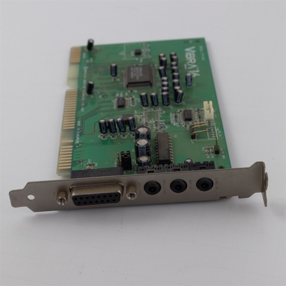 Creative Sound Blaster 16 VIBRA 16v CT4180 4180 PC ISA Sound Card ...