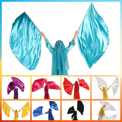 Child Satin Flag Worship Angel Wing Flags Praise Flag Dance With ...