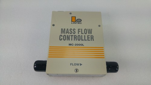 LINTEC MC-2000L MASS FLOW CONTROLLER N2, 150 LM, MC-2302L-RC-6SW4XD024 ...