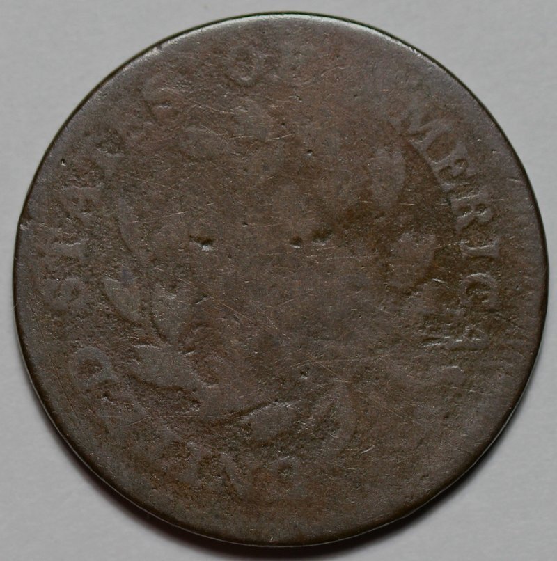 1798 Draped Bust Large Cent - 1st Hair Style - US 1c Copper Penny Coin ...