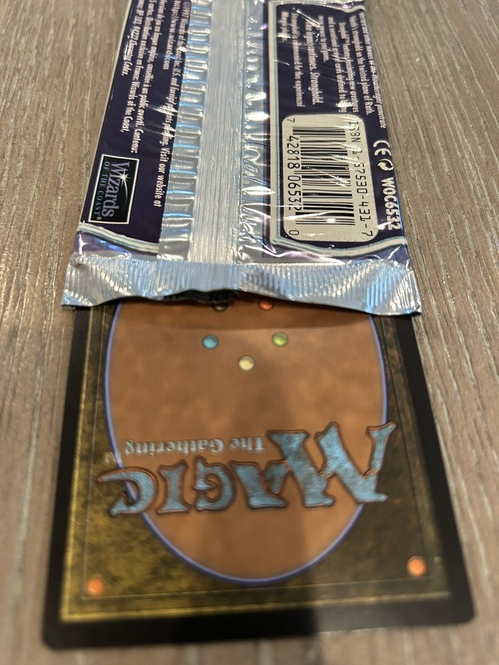*Empty* Stronghold Magic the Gathering Booster Pack mtg wrapper Package ...