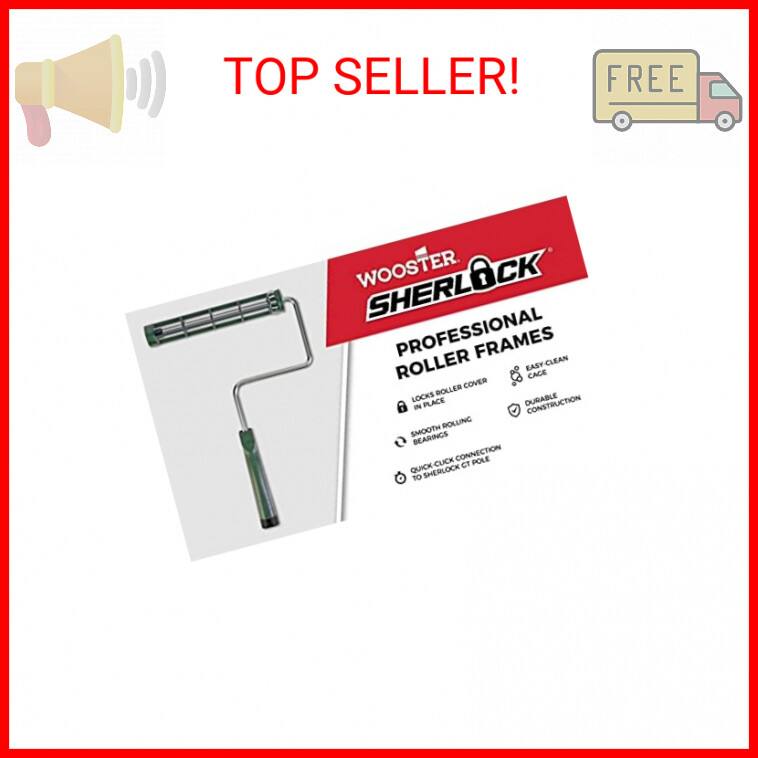 Wooster Brush R017-7 Sherlock Roller Frame, 7-Inch, 7 Inch, No Color | eBay