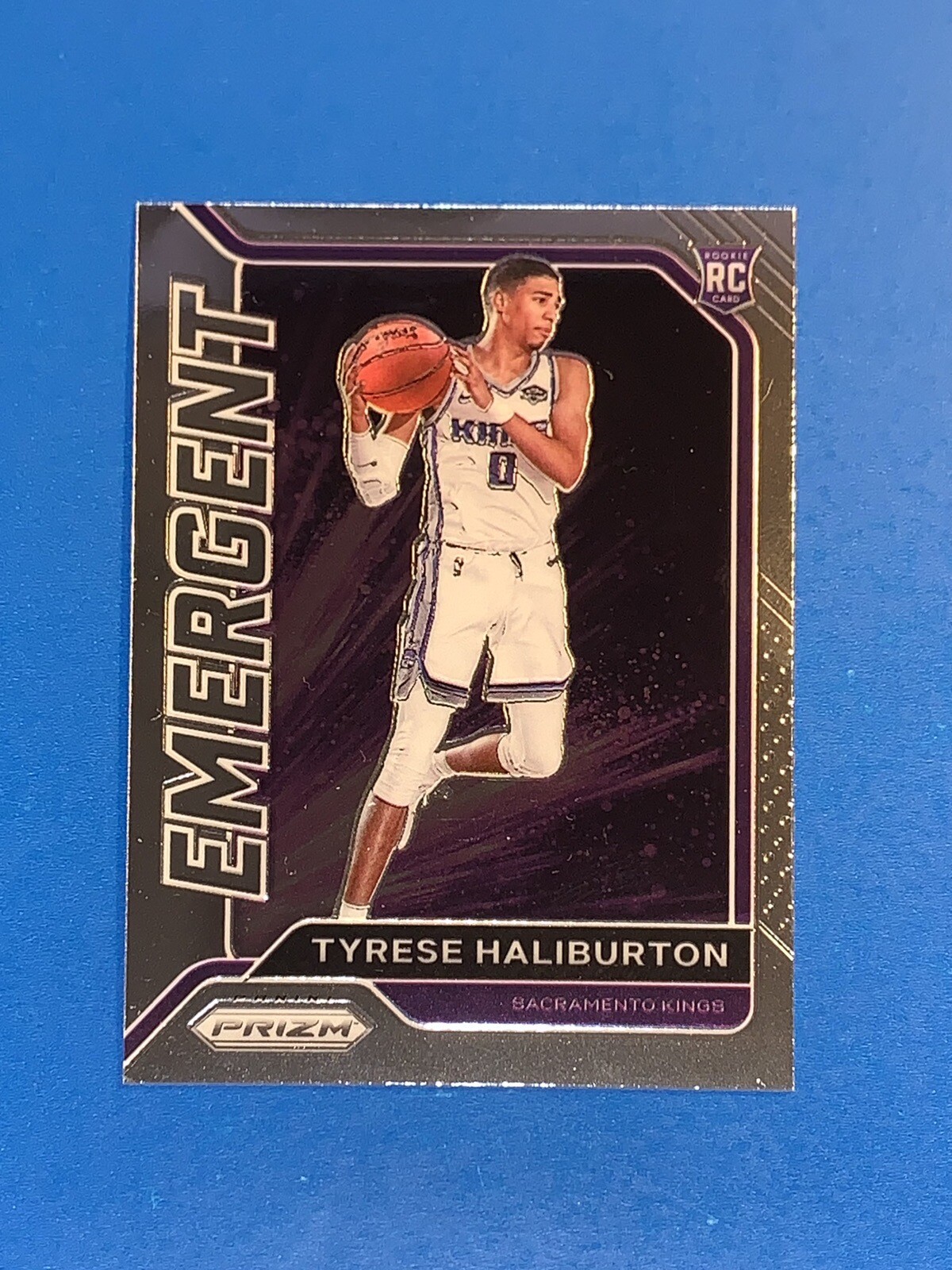2020-21 Panini Prizm Emergent Tyrese Haliburton Rookie Card #29 Kings ...