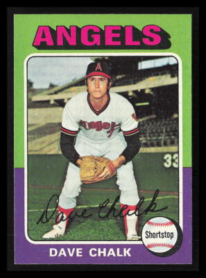 Dave Chalk 1975 Topps #64 California Angels | eBay