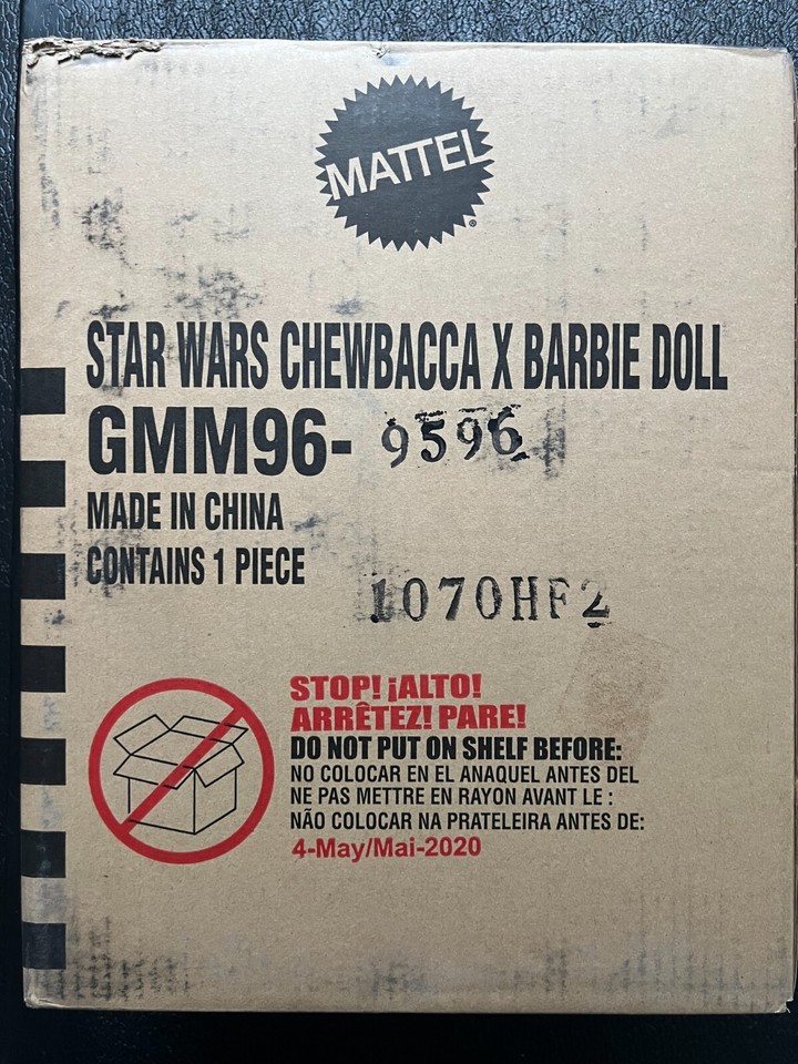 Barbie Signature Star Wars Chewbacca x Barbie Doll, Platinum Label | eBay