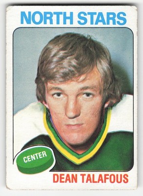 Dean Talafous 1975-76 Topps #197 Minnesota North Stars GD-VG | eBay