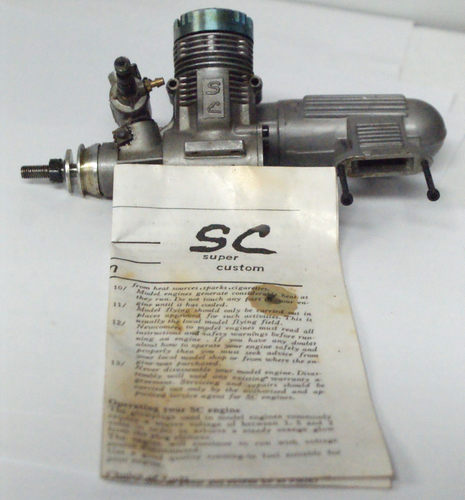 SC Super Custom 46A ABC Glow Engine .46 2-Stroke Nitro RC Models ...