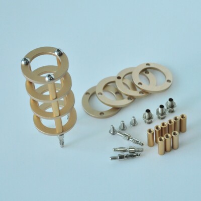 1pc Tube Guard Protector Cover For EL84 6BQ5 6P14 Audio Amp Gold diy ...