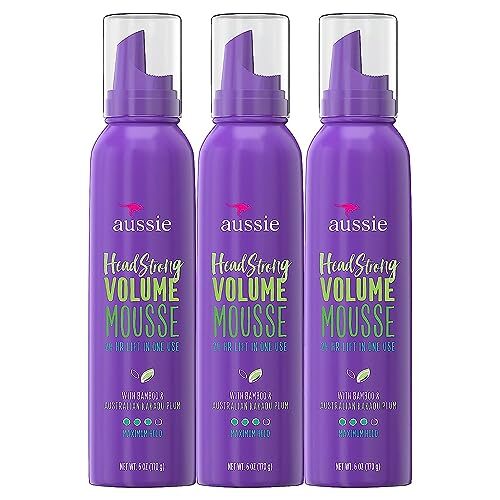 Aussie Mousse, with Bamboo & Kakadu Plum, Headstrong Volume, For Fine ...