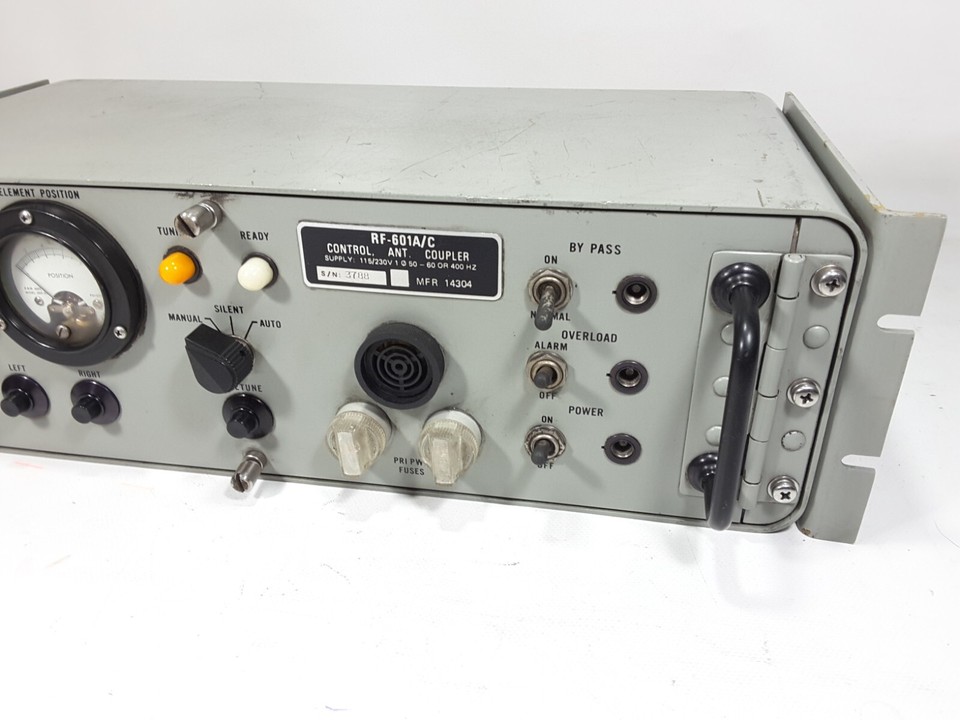 HARRIS RF-601A/C CONTROL ANTENNA COUPLER MILITARY GRADE HAM RADIO | eBay