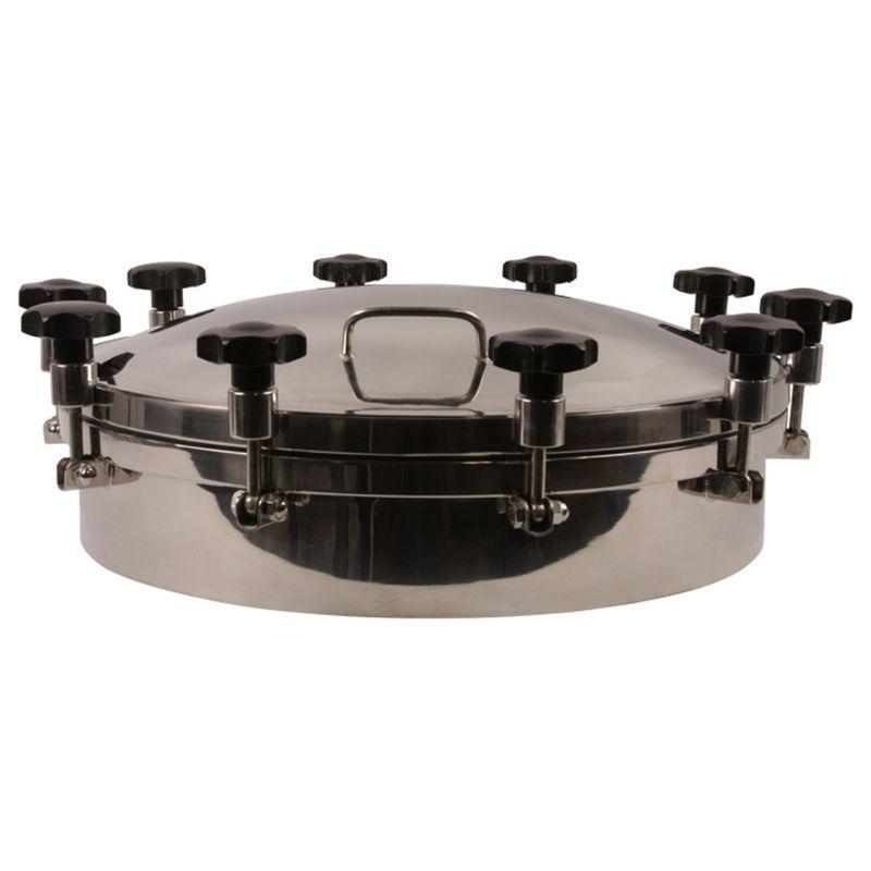 Round Tank Manway | 24 inch - Sanitary SS304 | eBay