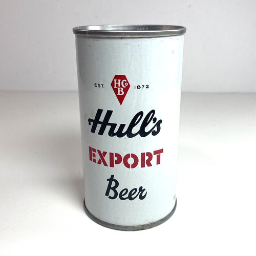 Hull's Export Steel Beer Can 12oz Wide Seam - Hull Brewing Co New Haven ...