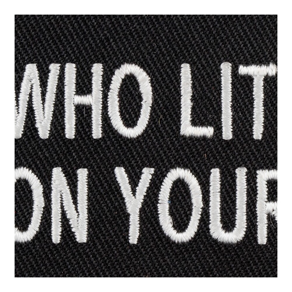 Who Lit The Fuse On Your Tampon Patch, Sayings Patches | eBay