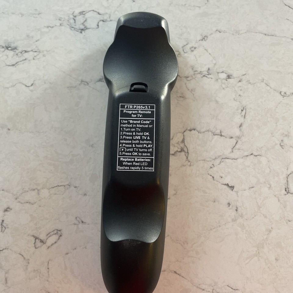 Genuine Original Verizon Frontier FTR P265v3.1 FiOS TV/DVR Remote ...