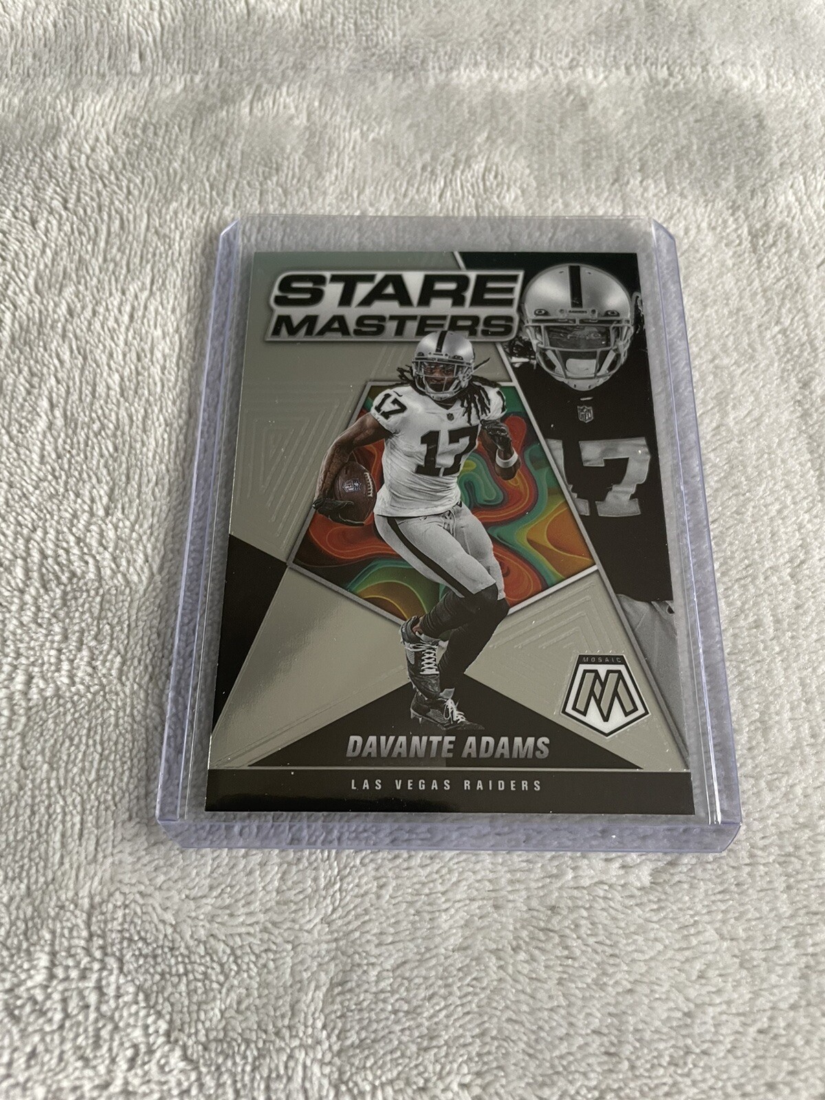 2022 Mosaic Football Stare Masters #SM-17 Davante Adams Las Vegas ...