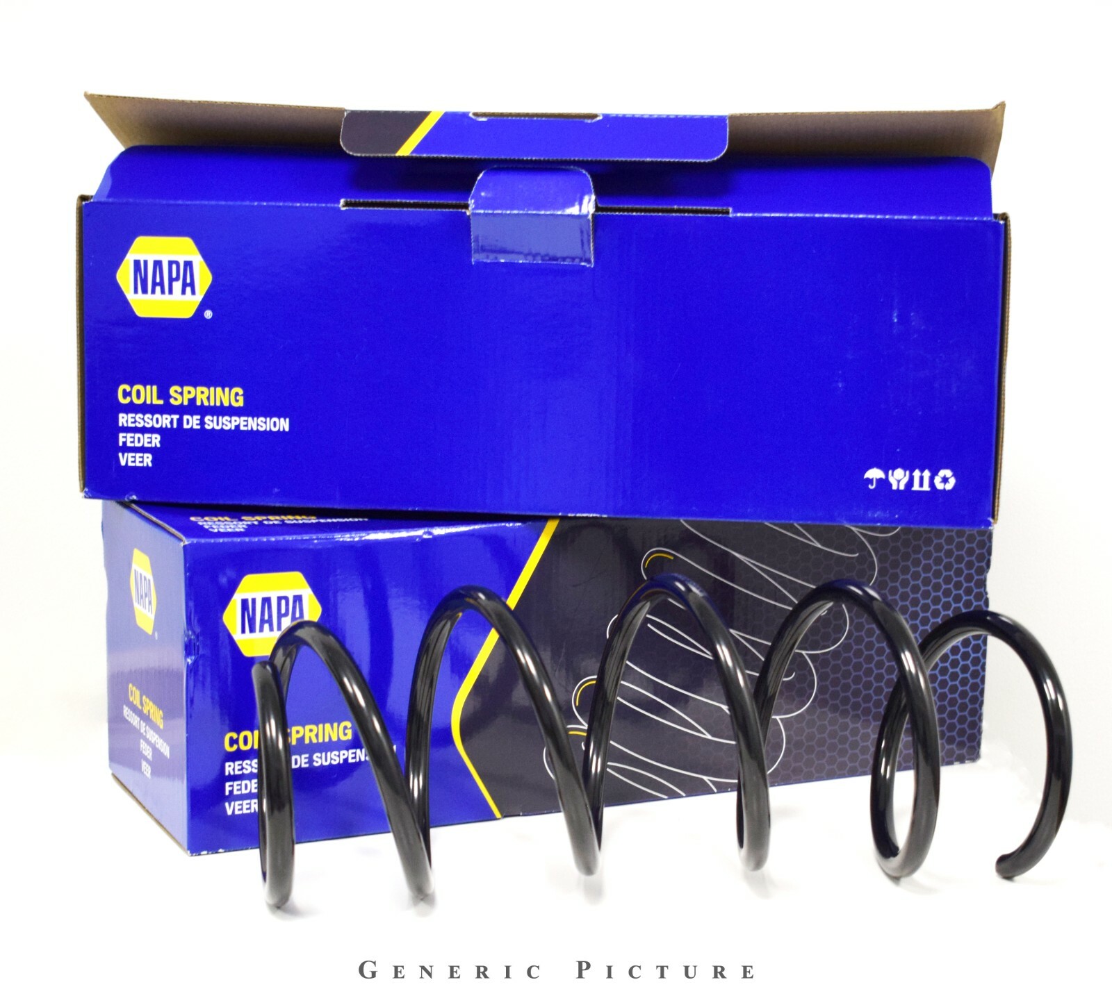 2X OE QUALITY REAR AXLE COIL SPRINGS FOR VAUXHALL ASTRA J (PAIR) NEW ...