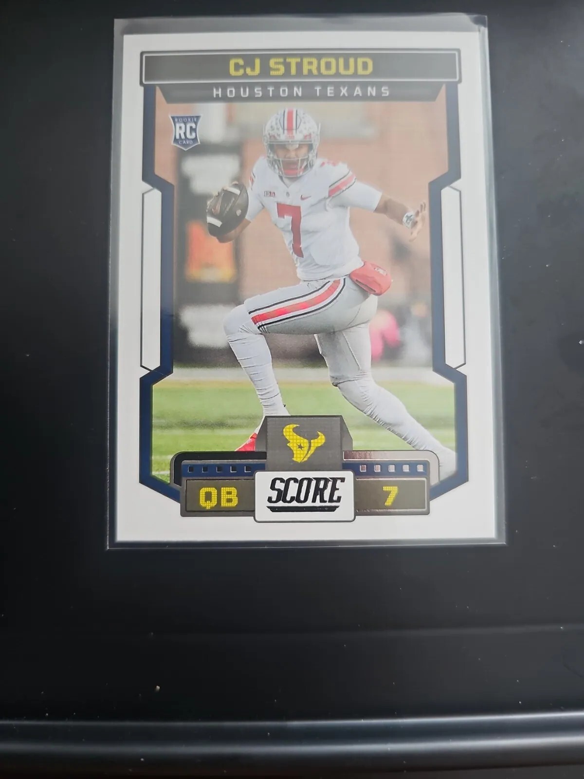 2023 Panini Score Base Cj Stroud Rookie RC #302 Texans MVP Rookie QB ...