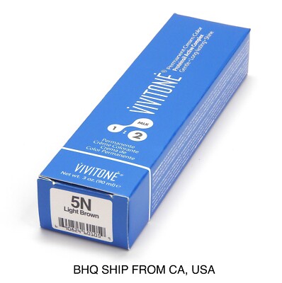 VIVITONE PERMANENT HAIR COLOR - 5N LIGHT BROWN | eBay
