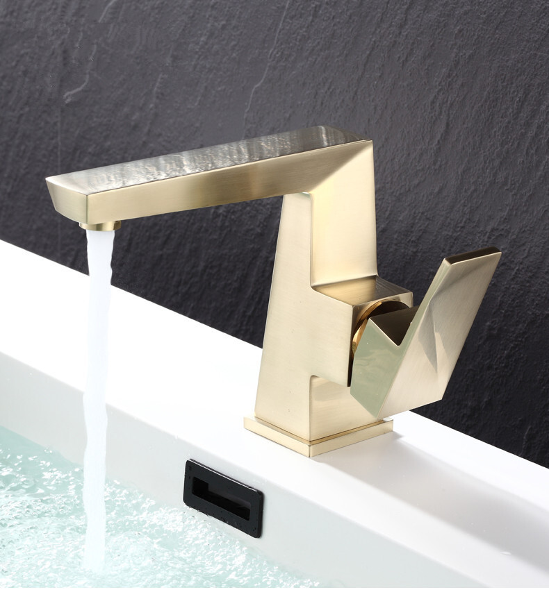 Luxury Brass Bathroom Basin Mixer Tap & Bath Sink Mixer Tap Faucet ...