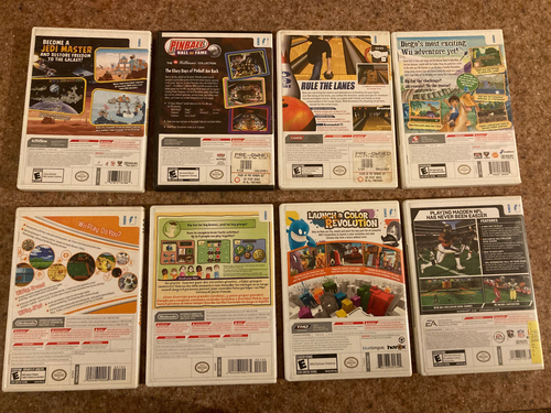 Wii Games Lot (8 Games) Nintendo Wii Games Bundle | eBay