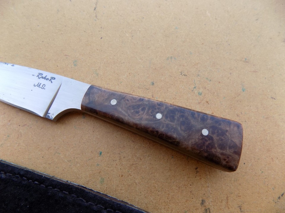 Master Smith Ray Kirk Raker Pocket Medicine Custom Fixed Blade Knife | eBay