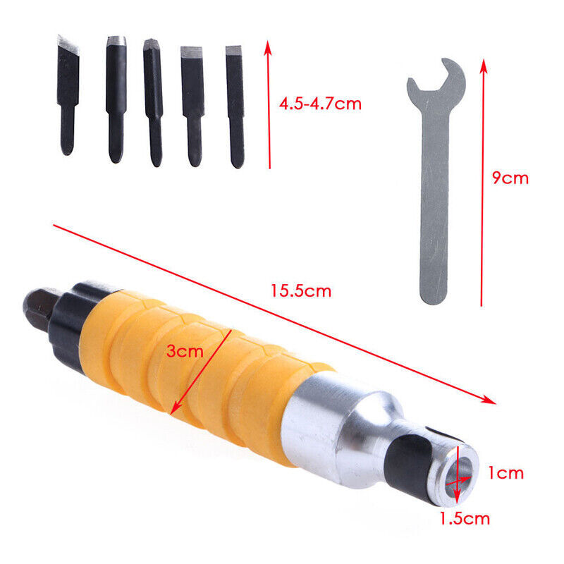 Electric Chisel Tool Wood Carving Machine Woodworking Small Spanner w ...