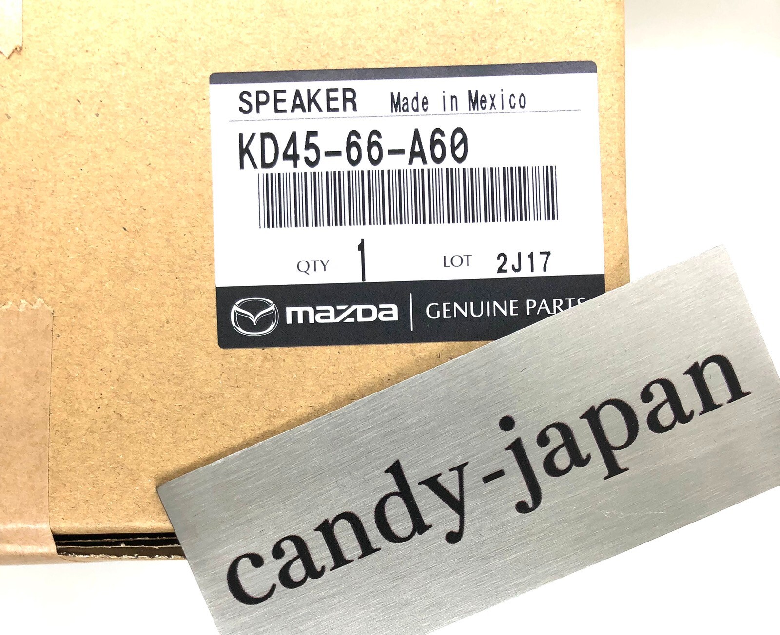 Mazda Genuine Front Door Speaker Bose Sound Subwoofer Woofer CX-5 KD45 ...