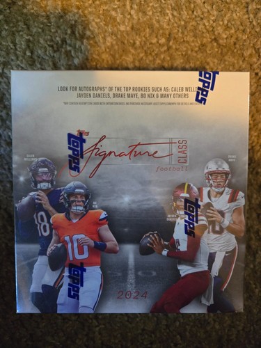 2024 Topps Signature Class Football Sealed Mega Box (80 Cards/Box) | eBay