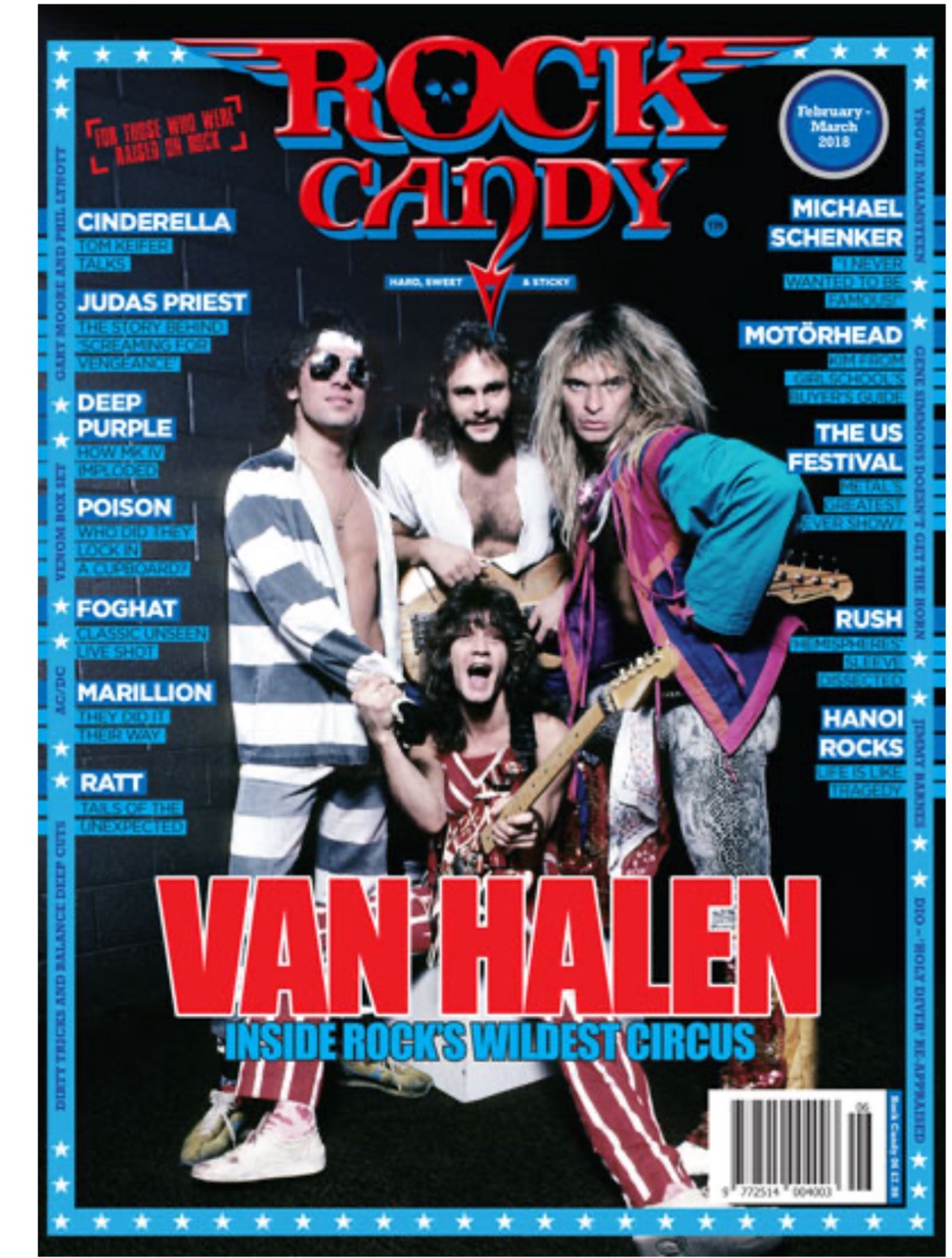 Rock Candy magazine Issue 6 Van Halen | eBay UK