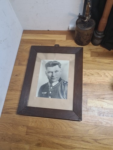 Ww2 Era German Photo Large Framed Heer Luftwaffe | eBay UK