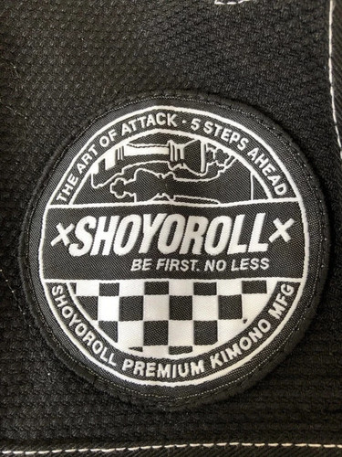 Shoyoroll Batch 37 Human Chess Black BJJ Gi Jiu Jitsu Kimono With Bag ...