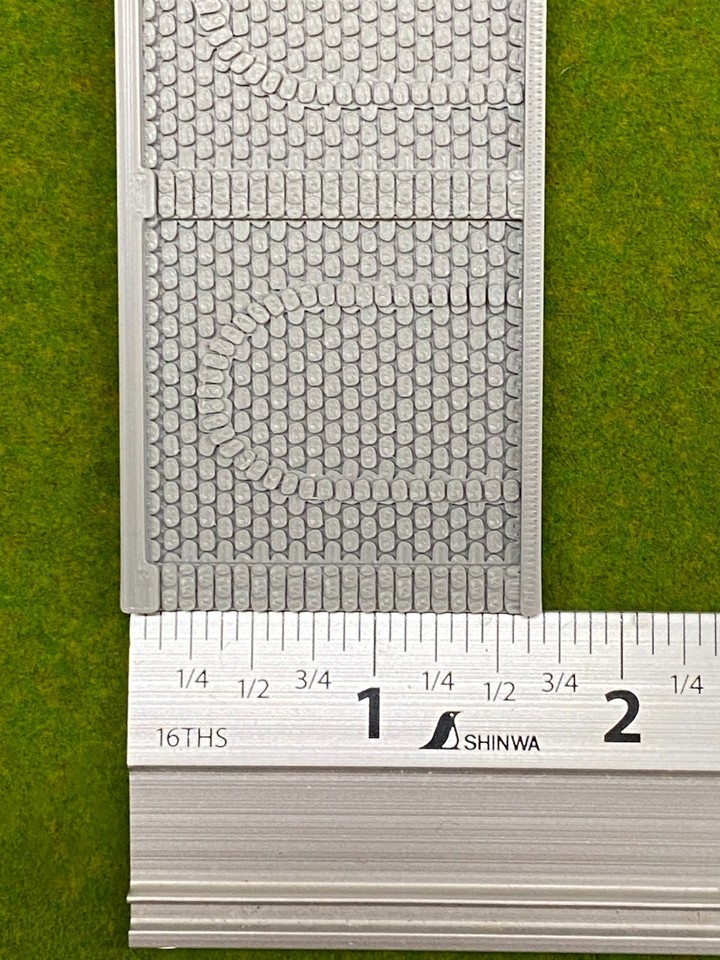 HO Scale 3D Printed Retaining Wall – 5 Arch Brick Panel (3 Pack ...