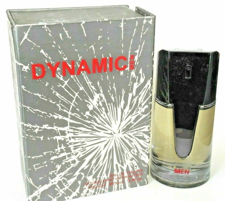 Dynamic Cologne For Men Eau De Toilette Spray 3.4 OZ / 100 ml Brand New ...