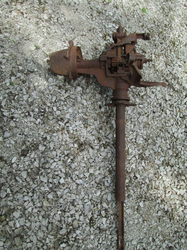 6ft Samson Steel Windmill Motor, open gear mill project, Roller Bearing ...