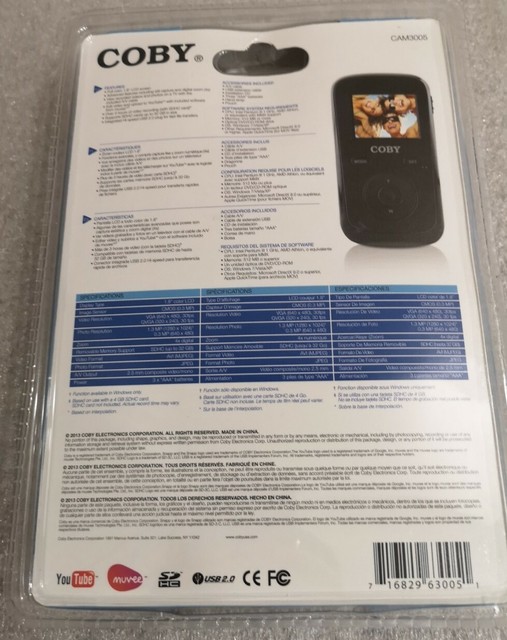 Coby Snapp Digital Camcorder CAM3005 for sale online | eBay