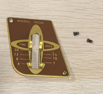 Genuine Singer 503/603a Sewing Machine Stitch Length Lever Cover Plate ...