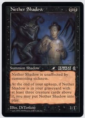 Nether Shadow - '98 Tempest 4th place PL MTG | eBay