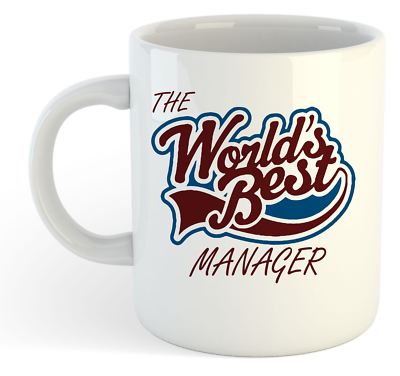 The Worlds Best Manager Mug | eBay