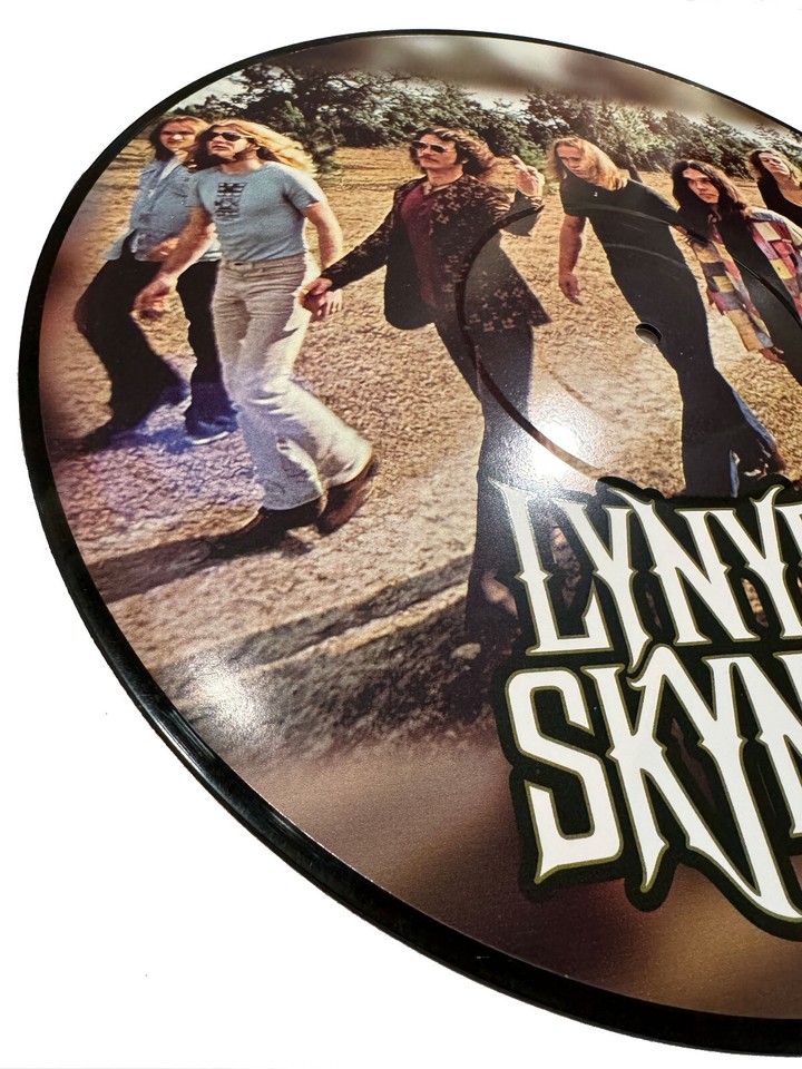 Lynyrd Skynyrd - Band Photo Picture Disc - Real Vinyl 12" - Upcycled ...