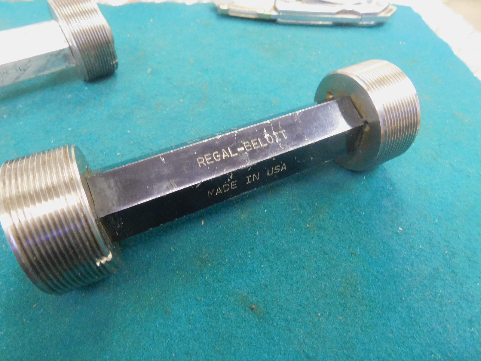 Sheffield Go and No Go Thread Plug Gage Set 1-15/16"-16 UN-3B | eBay