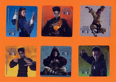 12 The Last Airbender - Large Stickers - Party Favors - Rewards | eBay