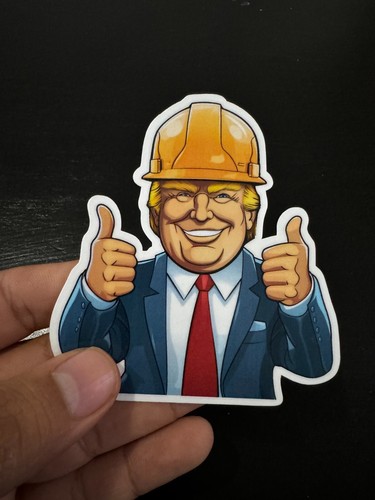 Trump Thumbs up Sticker 3.5 inch Toolbox decal waterproof vinyl | eBay