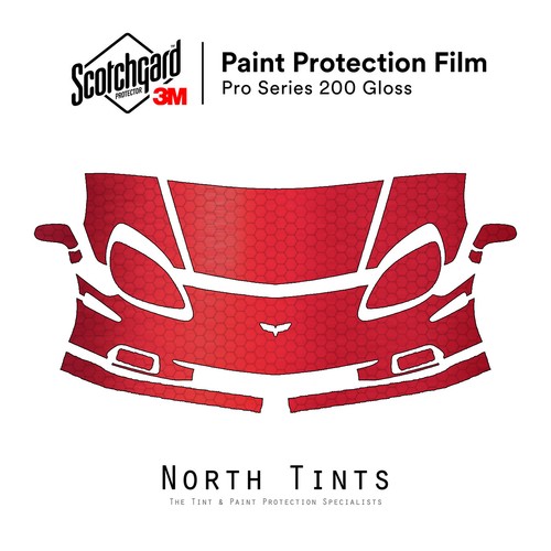 Chevrolet Corvette 2006-2012 3M PRO Series PreCut Paint Protection ...