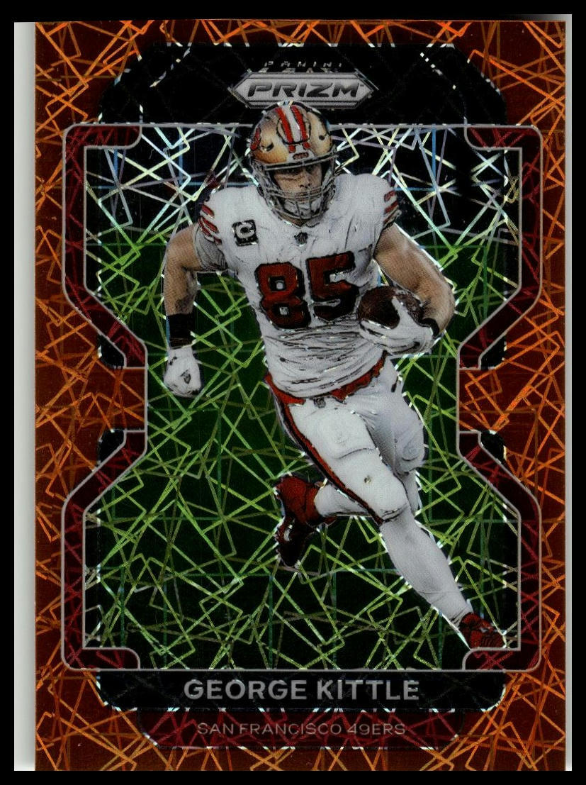 2021 Panini Prizm #54 George Kittle Lazer R6274 | eBay