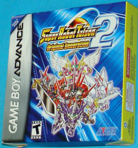 Super Robot Taisen Original Generation 2 - Game Boy Advance GBA ...